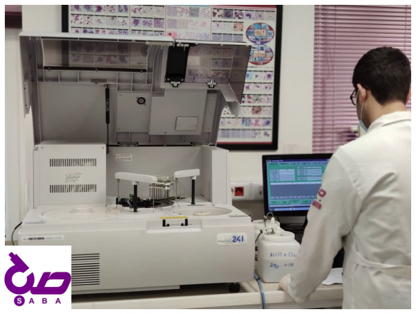 بخش بیوشیمی خون آزمایشگاه صبا - آزمایشگاه پاتوبیولوژی صبا